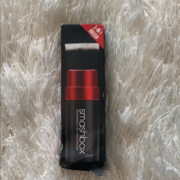 Smashbox | Makeup | Nwt Smashbox Telephoto 3 N Dual Fiber Face Brush ...